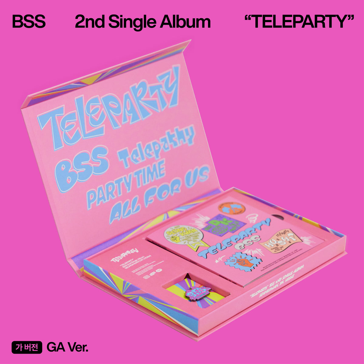 BSS 2nd Single 'TELEPARTY' GA Ver. - SEVENTEEN 세븐틴 Official Store