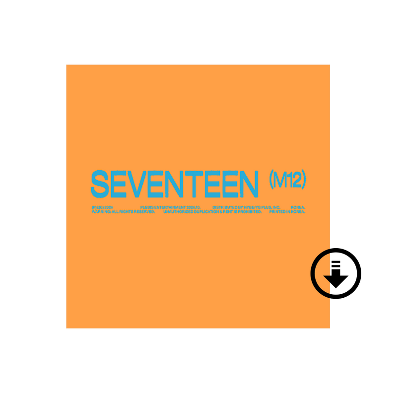 SEVENTEEN 12th Mini Album 'SPILL THE FEELS' (Performance Team Digitall ...