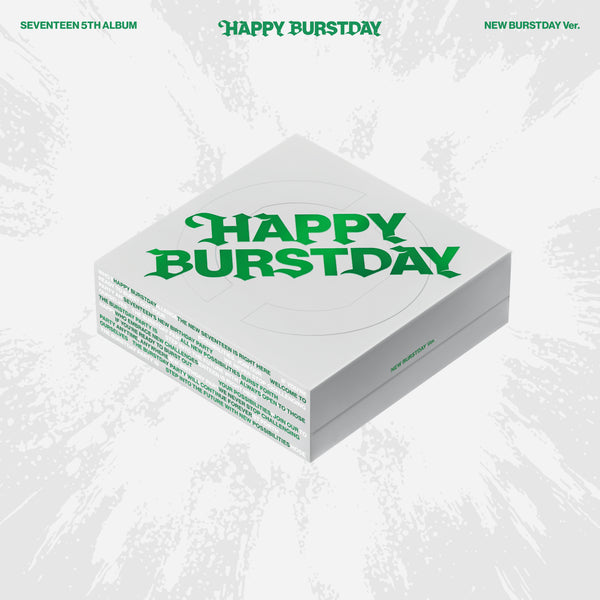SEVENTEEN 5th Album 'HAPPY BURSTDAY' NEW BUSRTDAY Ver. - SEVENTEEN 세븐틴 Official Store