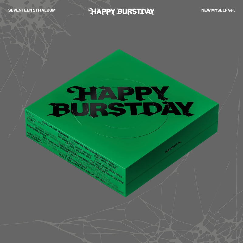 SEVENTEEN 5th Album 'HAPPY BURSTDAY' NEW MYSELF Ver. - SEVENTEEN 세븐틴 Official Store