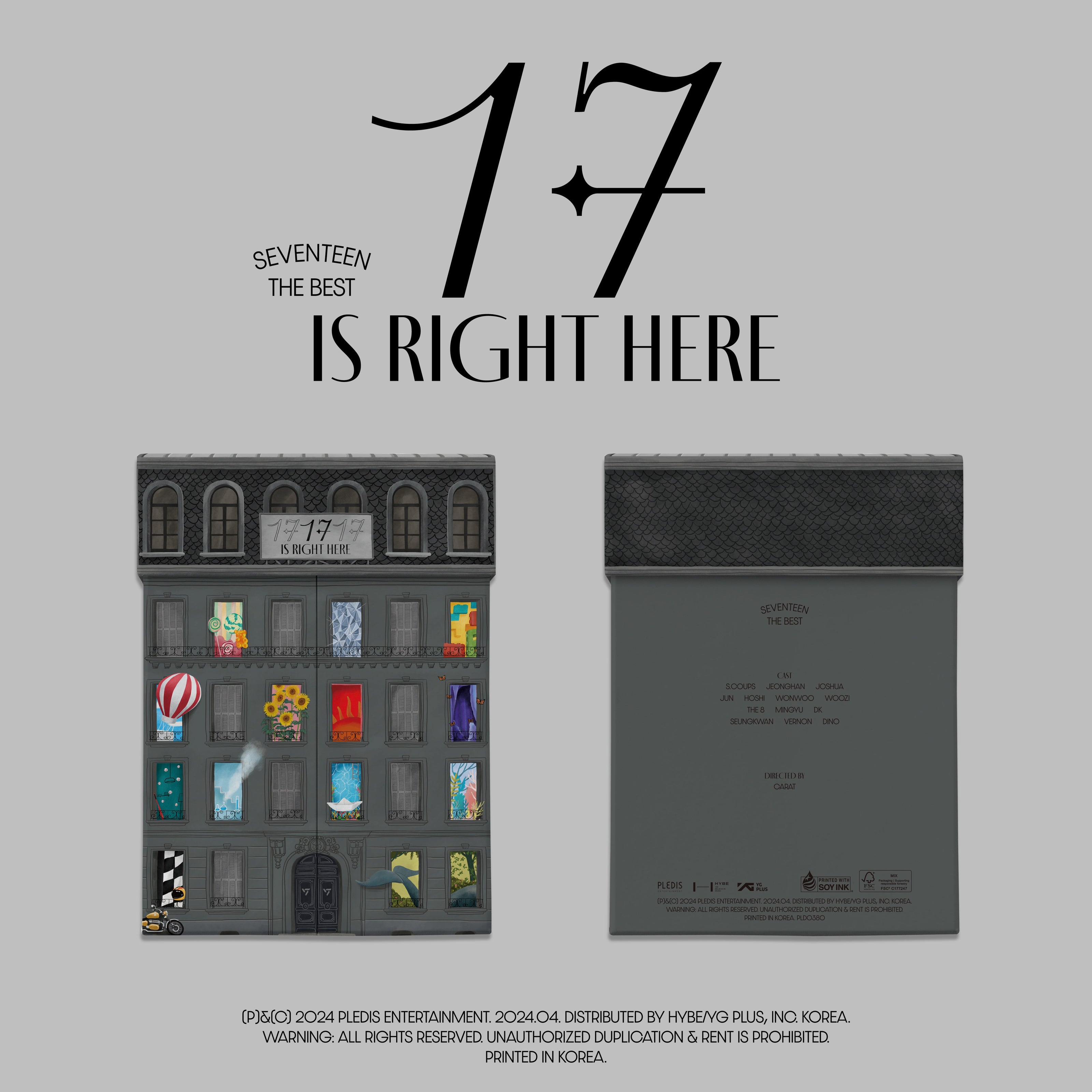Seventeen Best Album '17 Is Right Here' Here Ver. - SEVENTEEN 세븐틴 ...