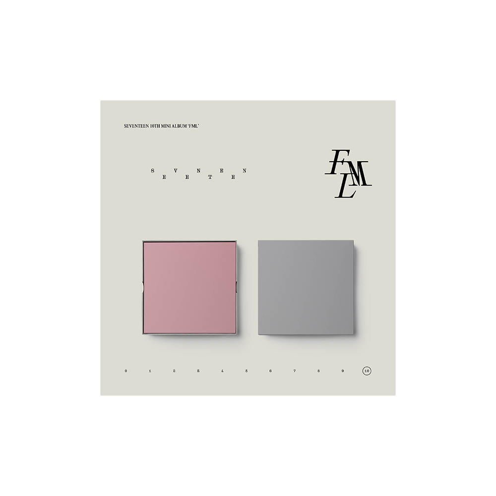 SEVENTEEN 10th Mini Album 'FML' (Faded Mono Life) (Signed) – SEVENTEEN 세븐틴 Official Store