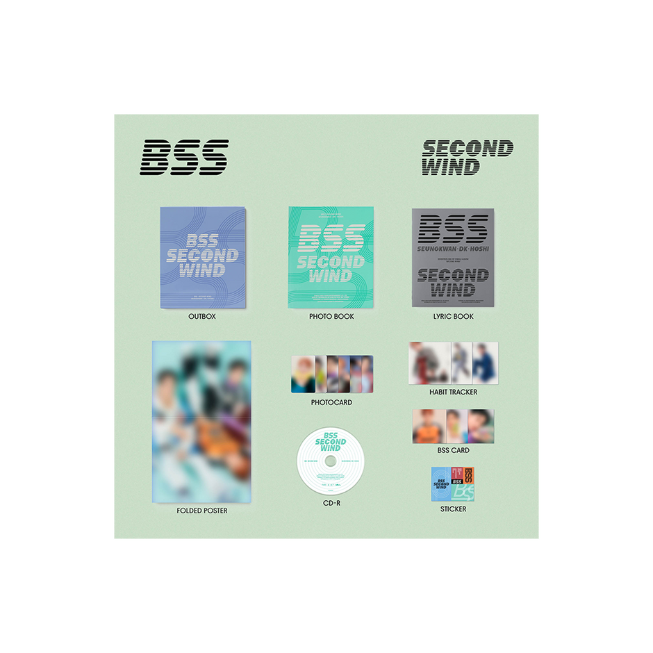 BSS 1st Single Album 'Second Wind' – SEVENTEEN 세븐틴 Official Store